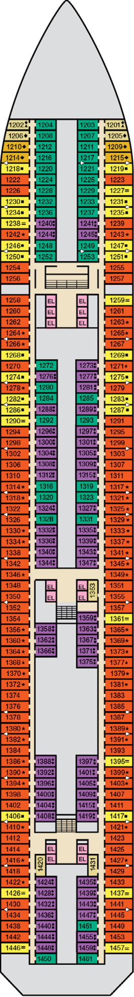 Carnival Splendor ship details, destinations, deck plans and more