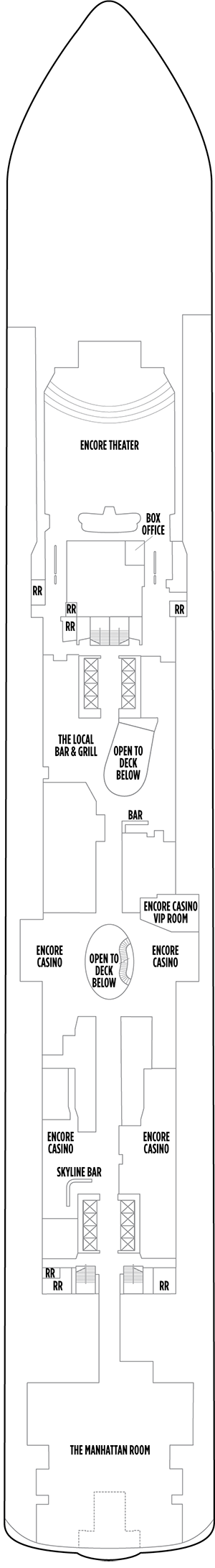 Norwegian Encore Cruise Ship from Norwegian Cruise Line