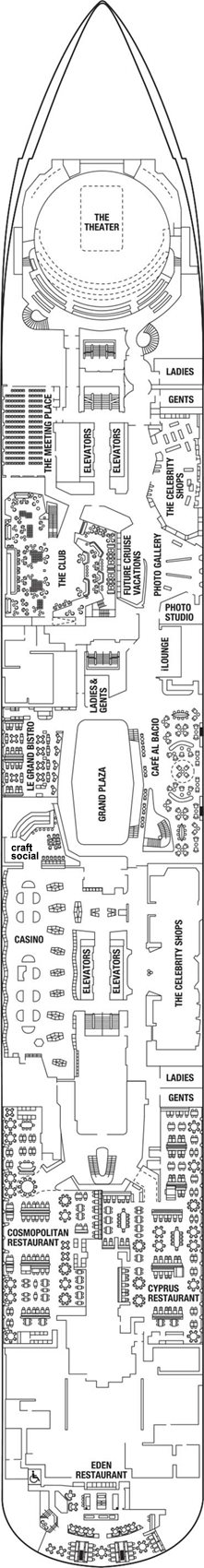 Celebrity Apex Cruise Ship from Celebrity Cruise Line