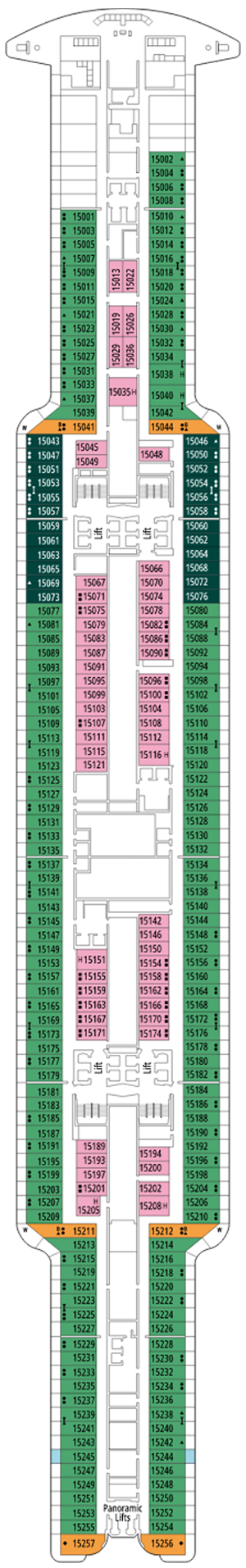 MSC Seascape ship details, deck plans, reviews and more