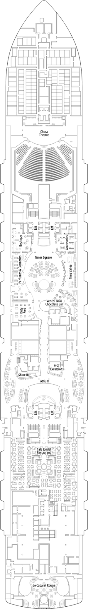 MSC Seascape ship details, deck plans, reviews and more