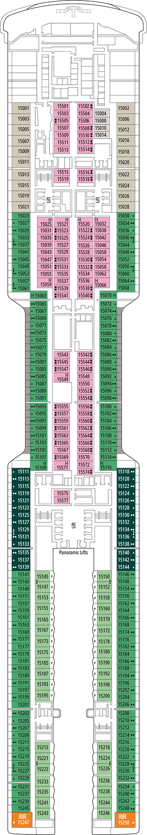 MSC World America ship details, deck plans, reviews and more