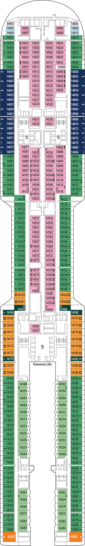 MSC World America ship details, deck plans, reviews and more
