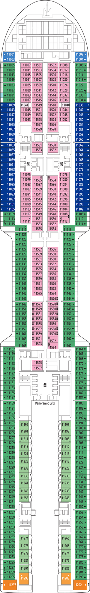 MSC World America ship details, deck plans, reviews and more