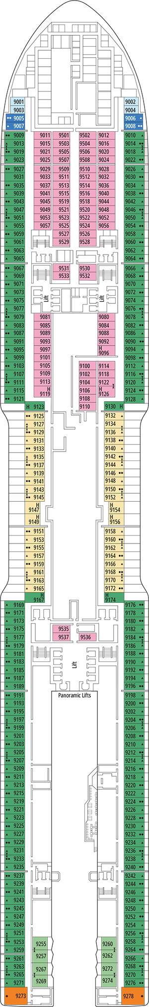 MSC World America ship details, deck plans, reviews and more